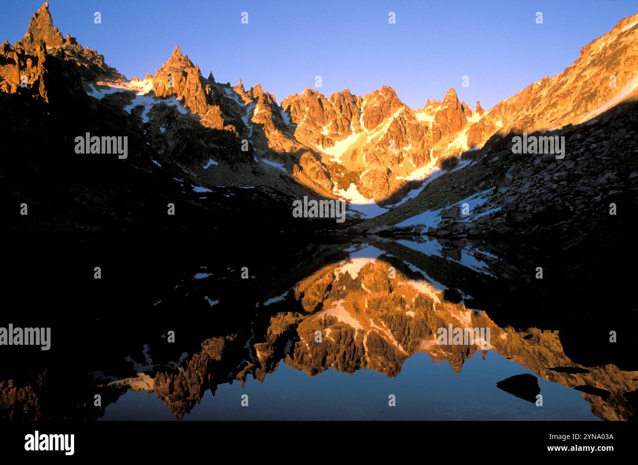Laguna Tonchek Reflection, Nahuel Huapi National Park, Argentinian ...