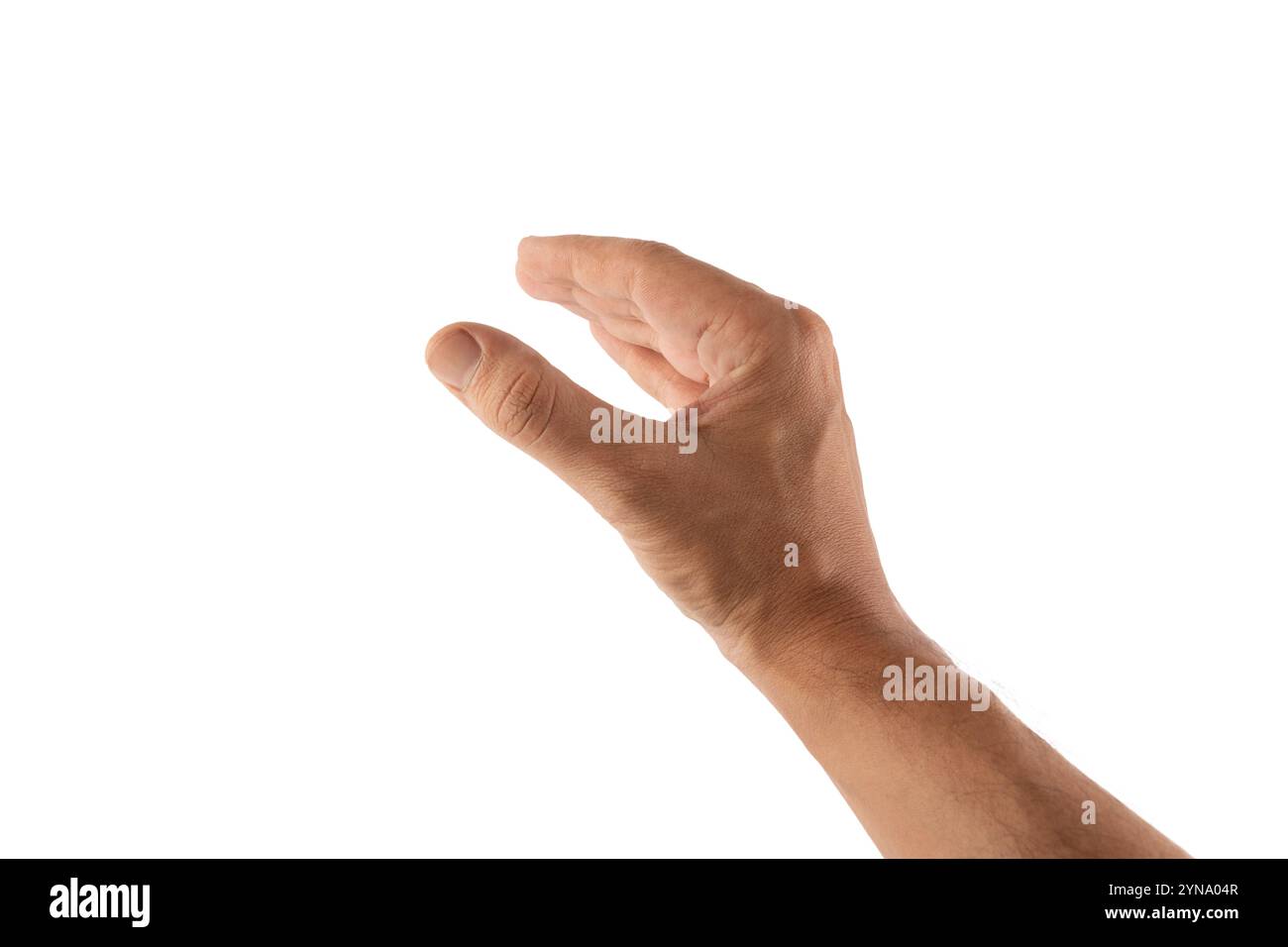 Close up person doing hand Cut Out Stock Images & Pictures - Alamy