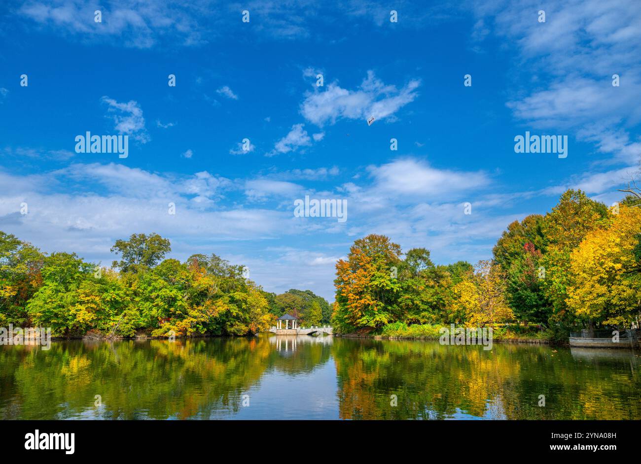 Lake Clara Meer, Piedmont Park, Atlanta, Georgia, USA Stock Photo - Alamy