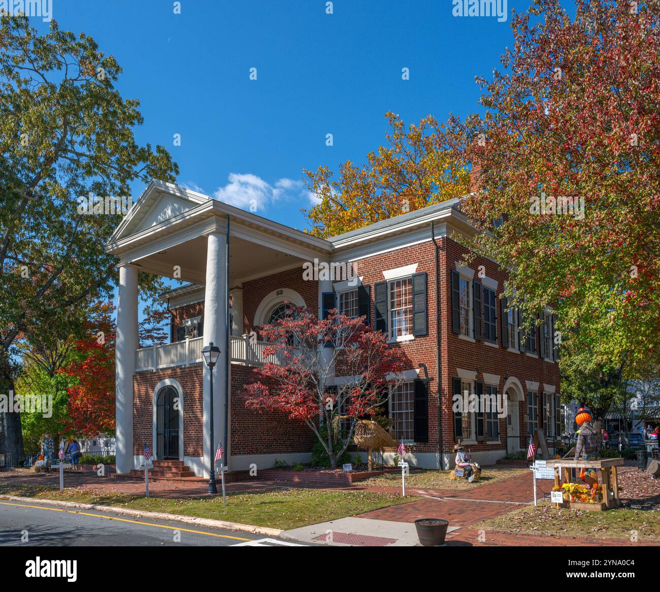Dahlonega Gold Museum, Public Square, Dahlonega, Georgia, USA Stock ...