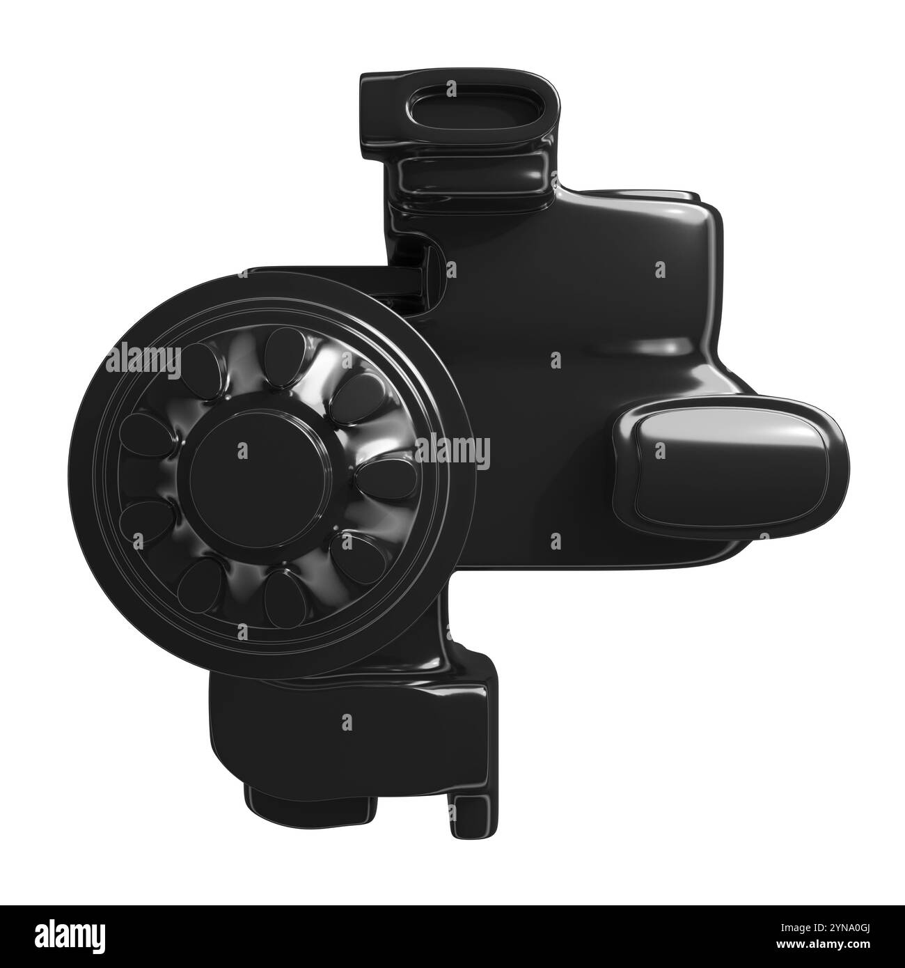 Abstract object futuristic concept art Cut Out Stock Images & Pictures ...