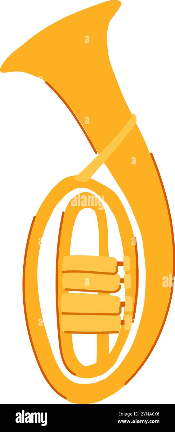 deep tuba cartoon vector illustration Stock Vector Image & Art - Alamy