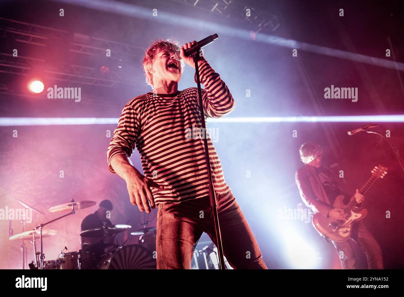 Oslo, Norway. 23rd, November 2024. The Norwegian rock band DumDum Boys ...