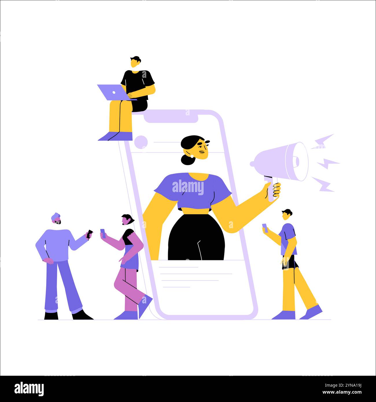 Digital engagement graphics hi-res stock photography and images - Alamy