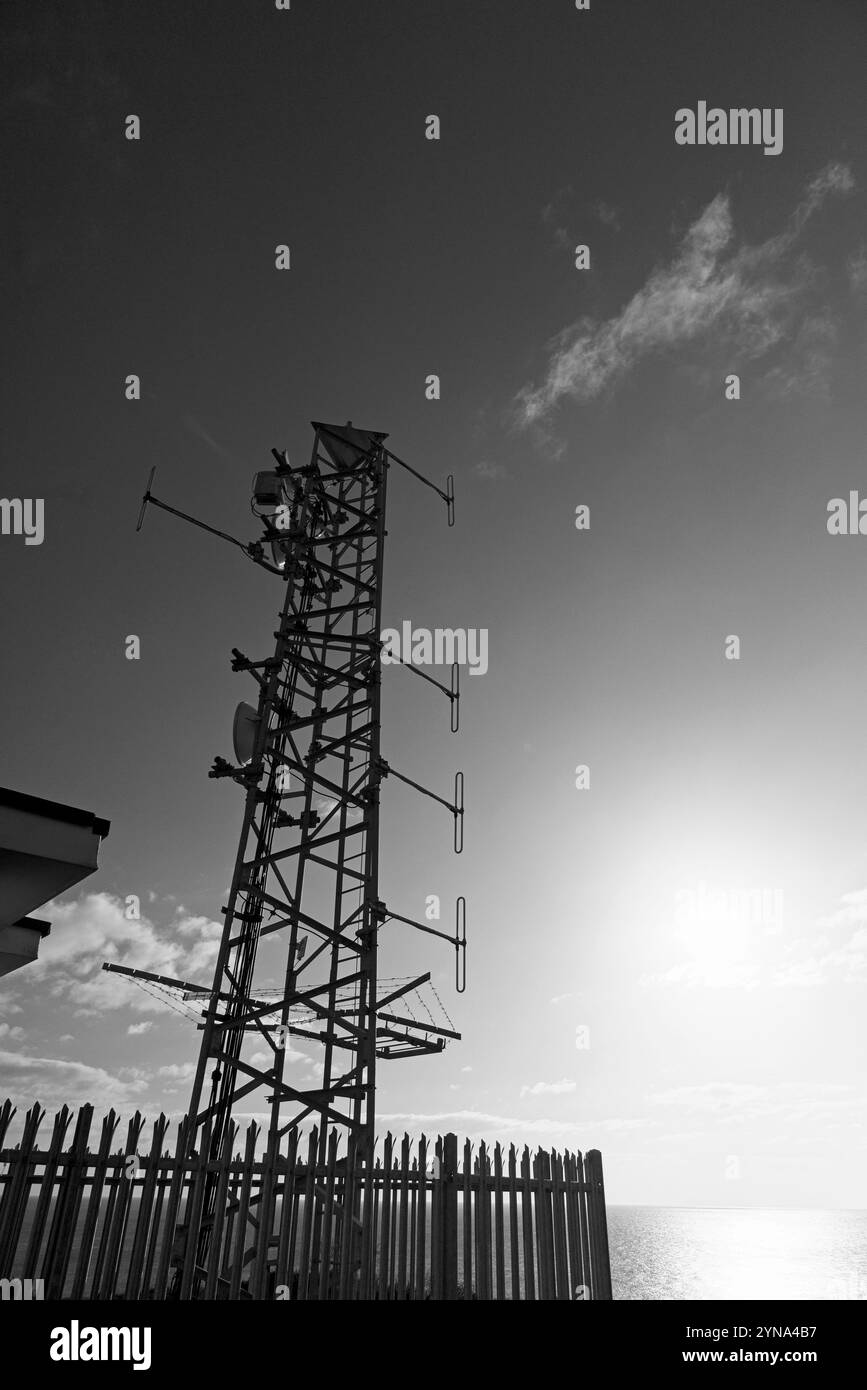 Mobile mast Black and White Stock Photos & Images - Alamy