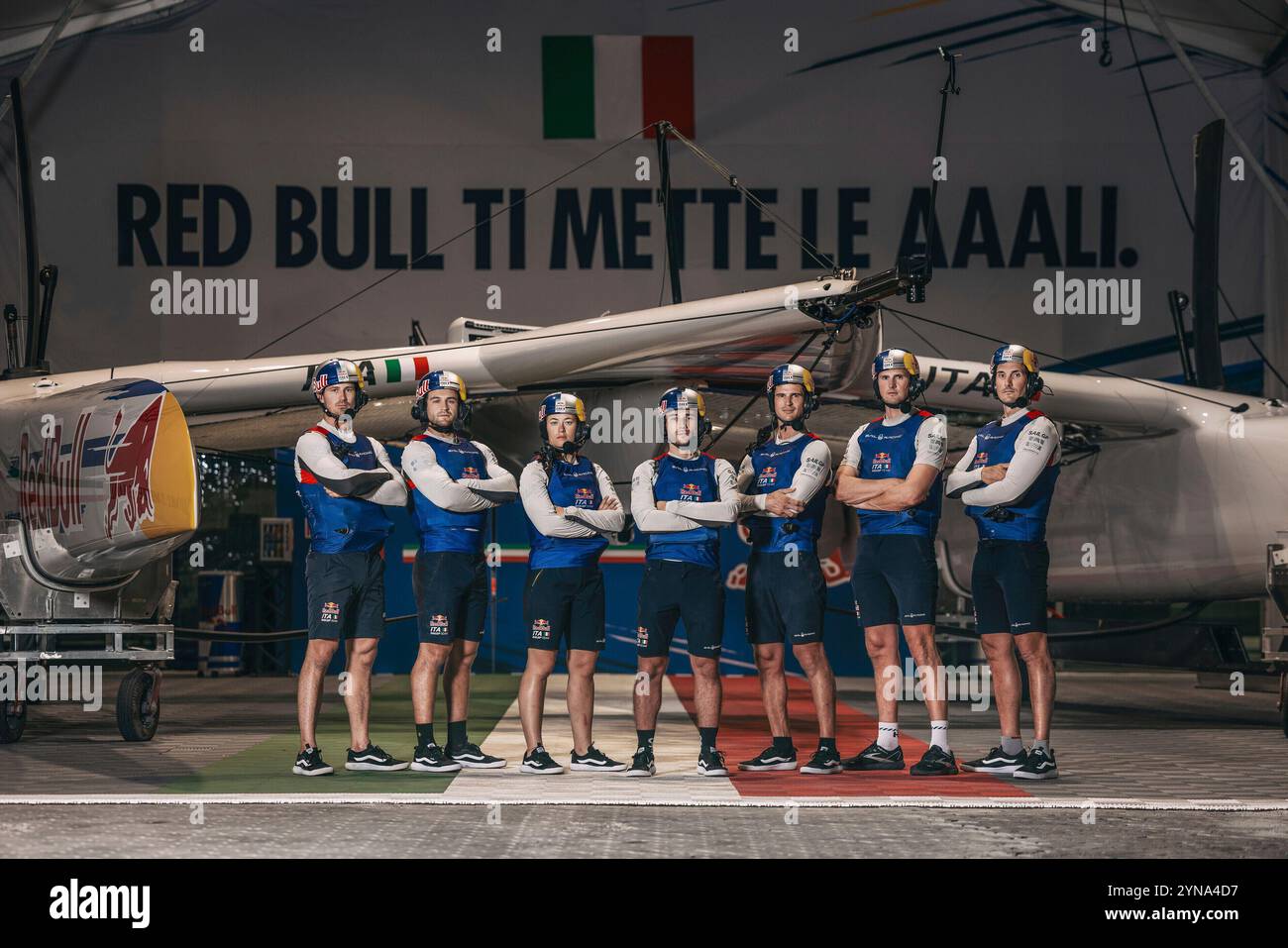 The Red Bull Italy SailGP Team made its debut at the Emirates Dubai ...