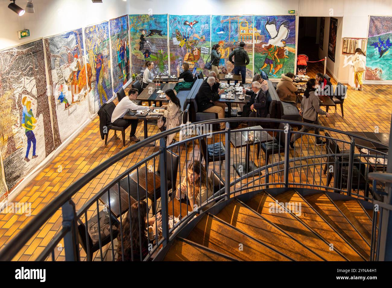 France, Paris, Montmartre, Halle Saint-Pierre, museum dedicated to naive art, outsider art ...