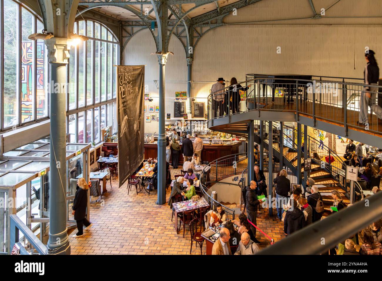 France, Paris, Montmartre, Halle Saint-Pierre, museum dedicated to ...