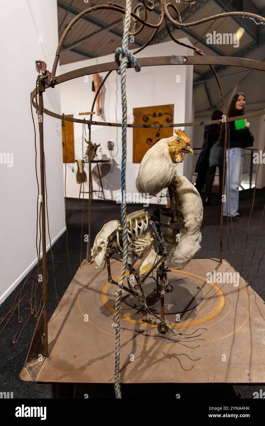 France, Paris, Montmartre, Halle Saint-Pierre, museum dedicated to naive art, outsider art ...