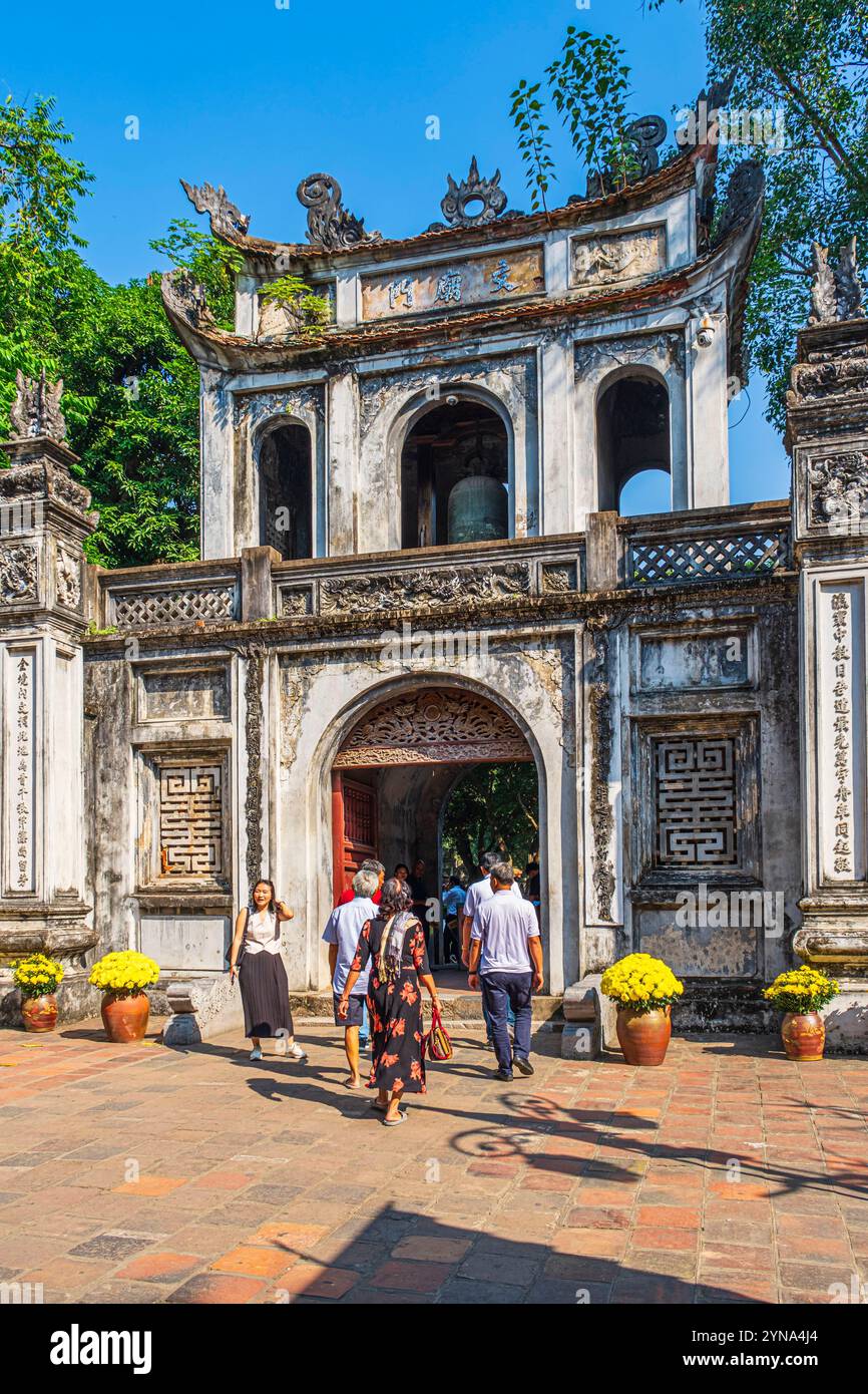 Vietnam, Hanoi, Dong Da district, Temple of Literature, Confucian ...