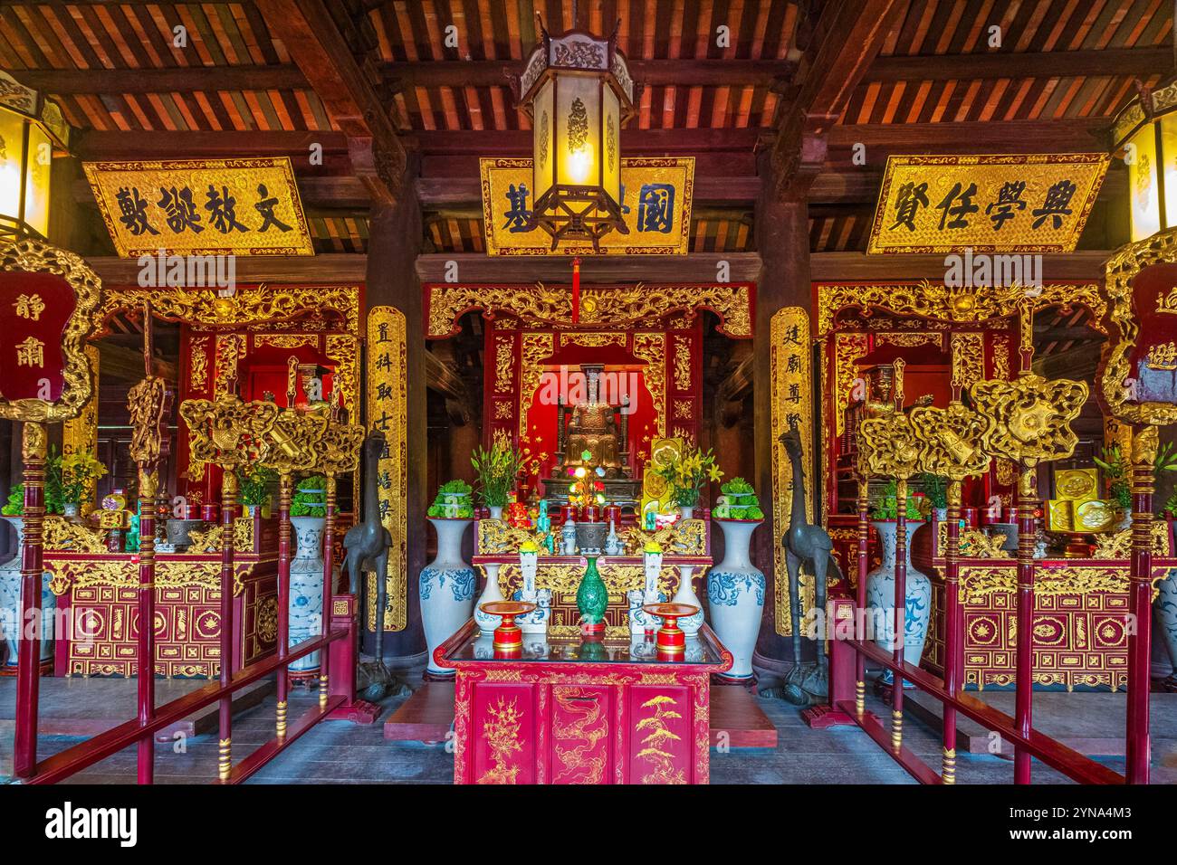 Vietnam, Hanoi, Dong Da district, Temple of Literature, Confucian ...