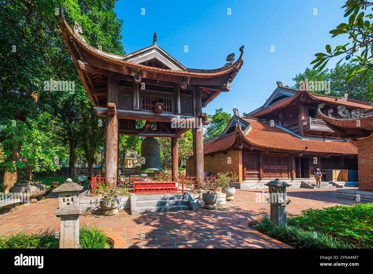 Vietnam, Hanoi, Dong Da district, Temple of Literature, Confucian ...