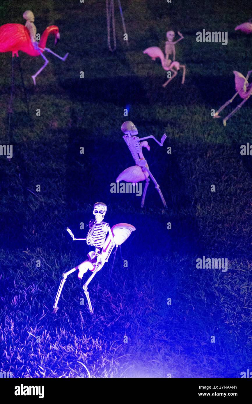 halloween night, trick or treating together Stock Photo - Alamy