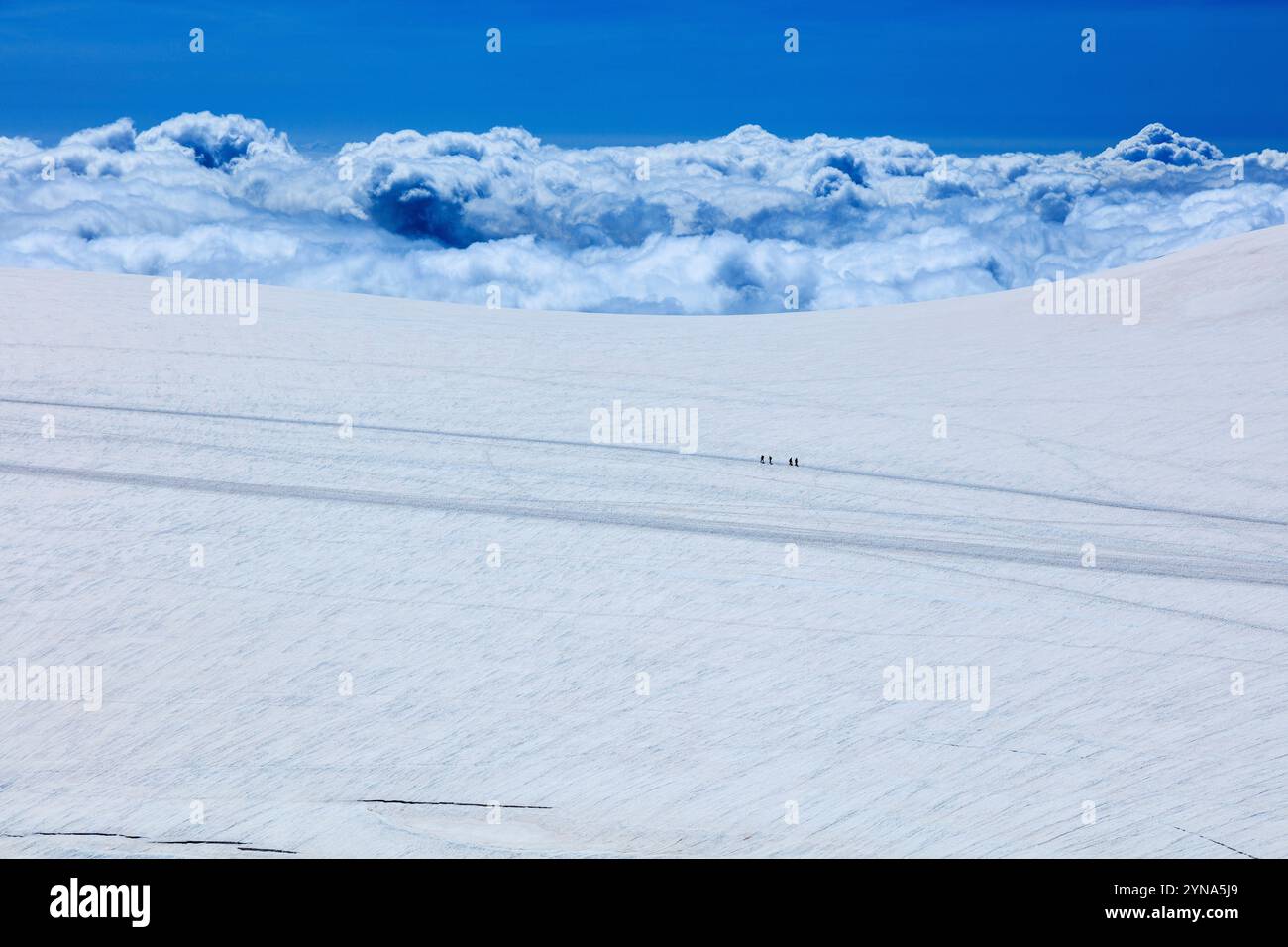 Switzerland, Canton of Valais, Zermatt, Matterhorn Glacier Paradise ...
