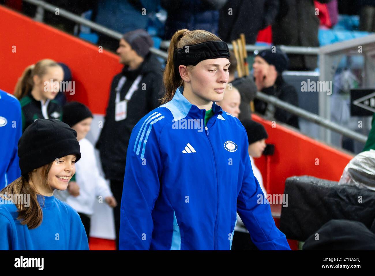 Oslo, Norway. 24th Nov, 2024. Goalkeeper Tove Enblom (1) of Vaalerenga ...