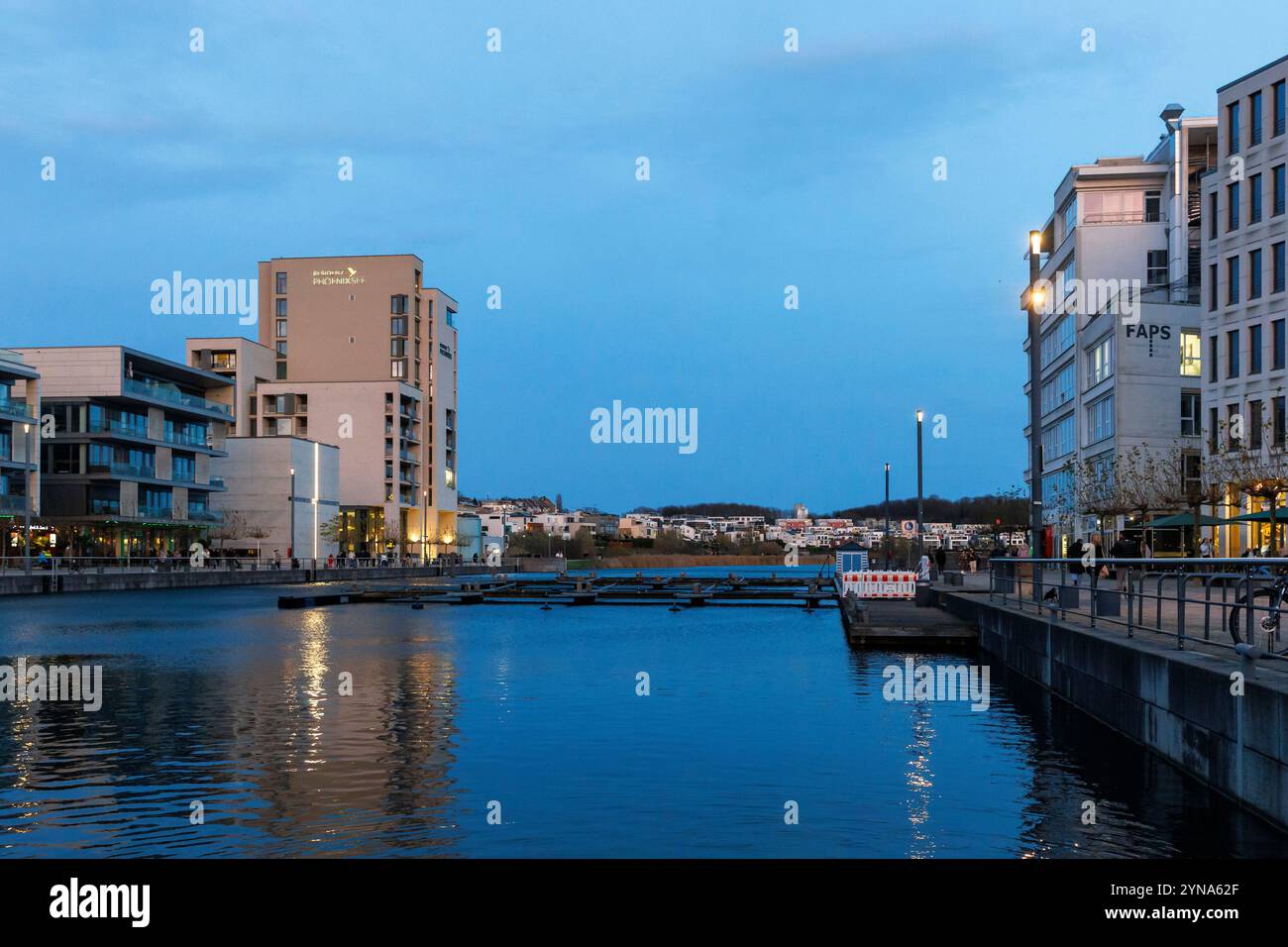 Hafenpromenade am phoenixsee hi-res stock photography and images - Alamy