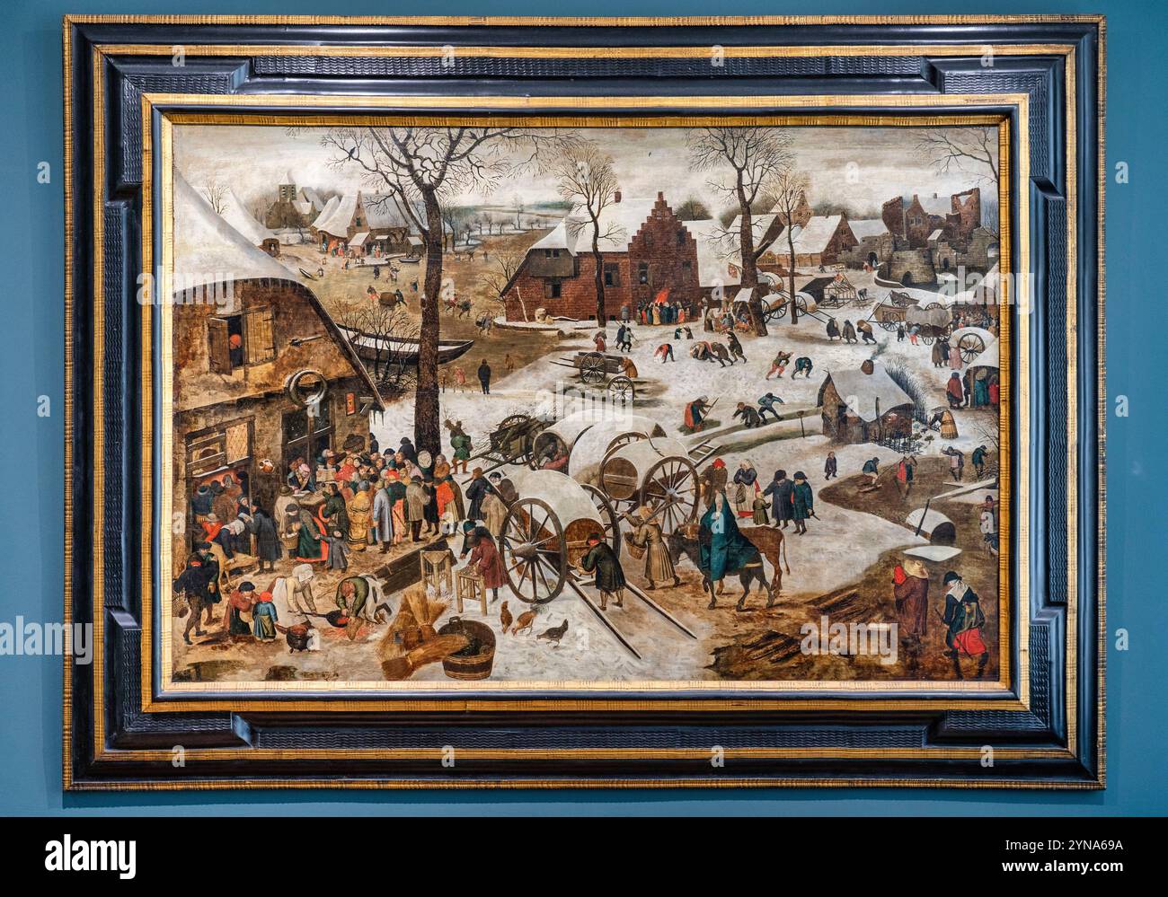 Brueghel pieter younger bethlehem hi-res stock photography and images ...