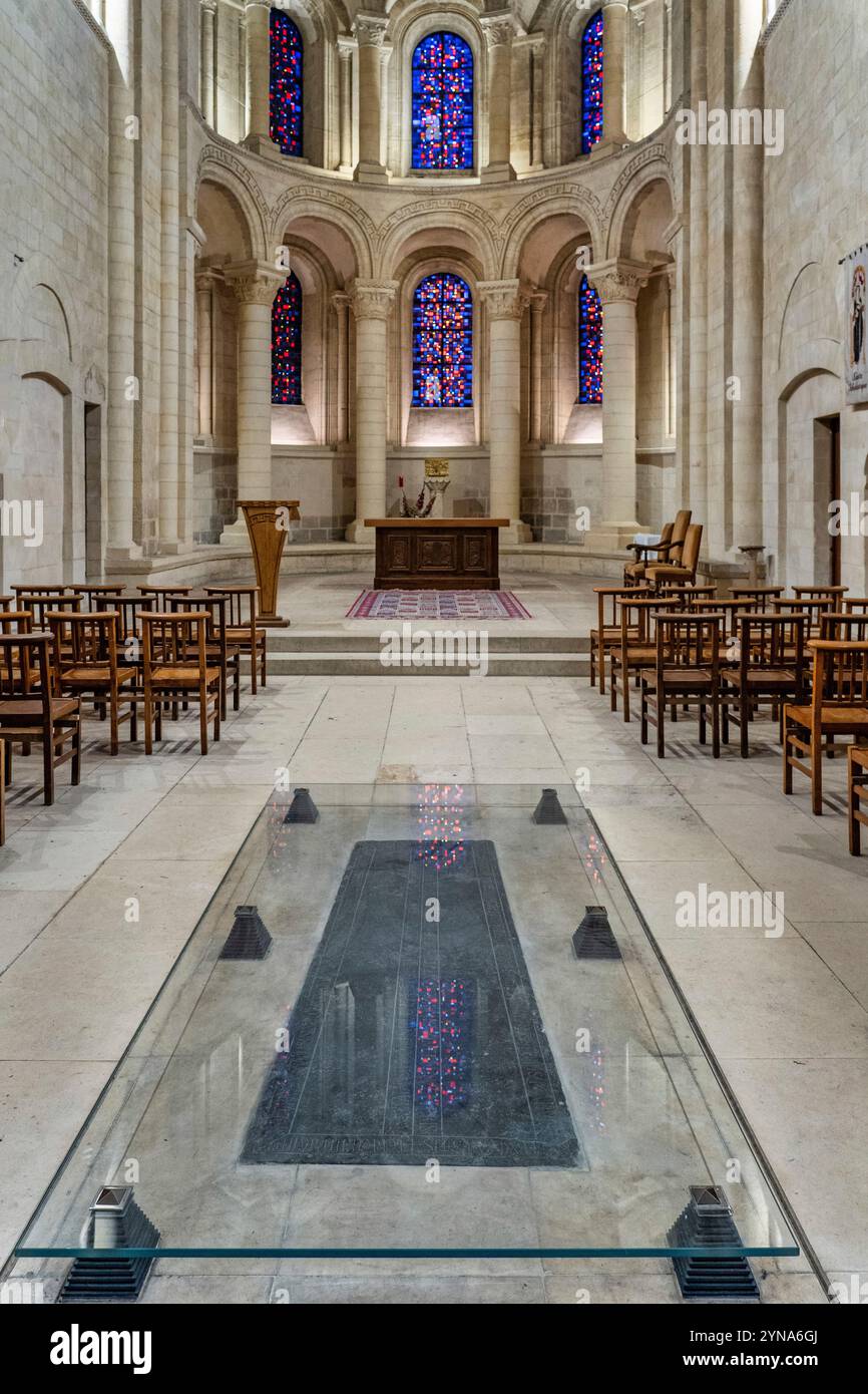 France, Calvados, Caen, Abbey of the Ladies of Caen, Trinity Abbey ...