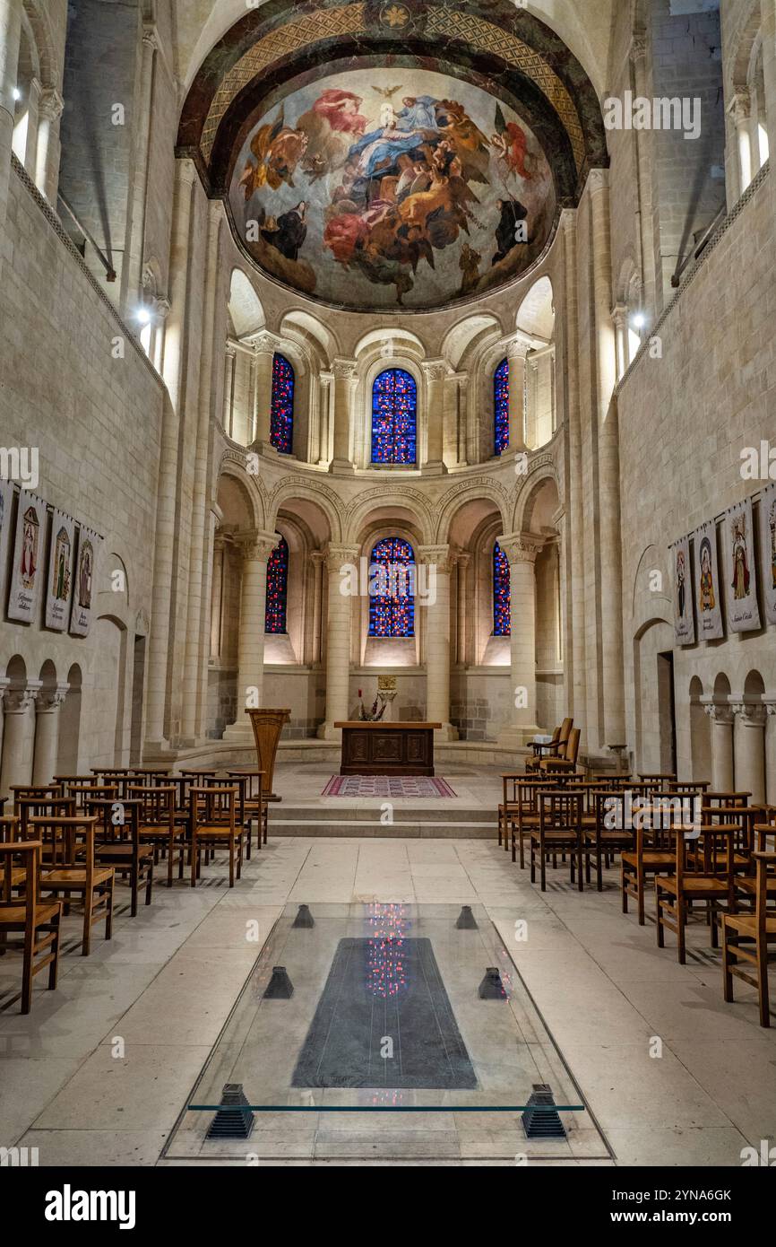 France, Calvados, Caen, Abbey of the Ladies of Caen, Trinity Abbey ...