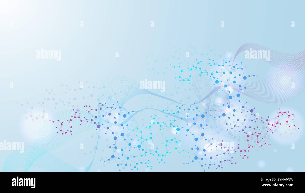 Genomic data visualization dna Stock Vector Images - Alamy