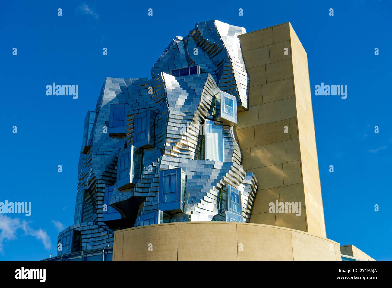 France, Bouches du Rhone, Arles, Parc des Ateliers, LUMA Arles ...