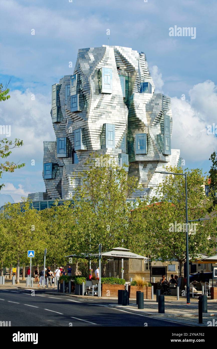 France, Bouches du Rhone, Arles, Parc des Ateliers, LUMA Arles ...