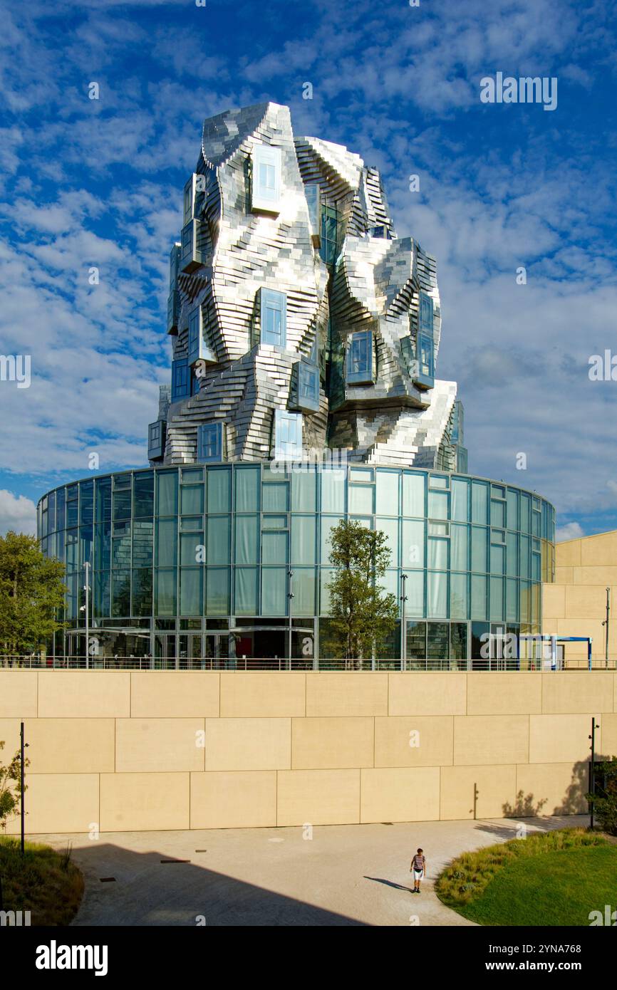 France, Bouches du Rhone, Arles, Parc des Ateliers, LUMA Arles ...