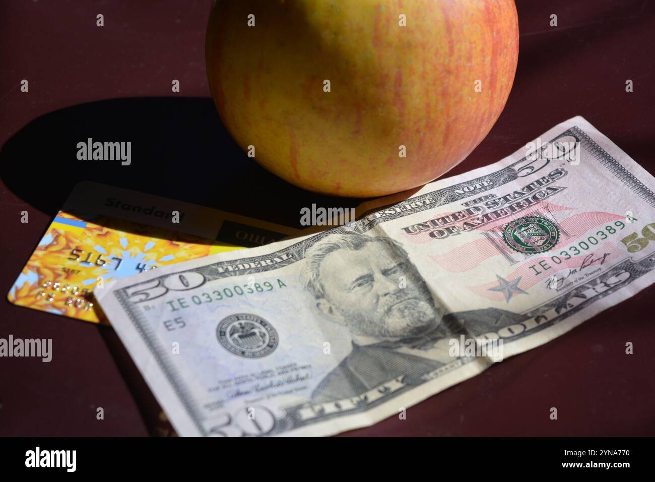 Yellow glossy bill banking hi-res stock photography and images - Alamy