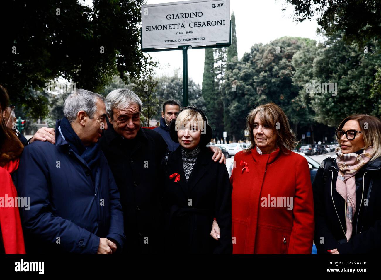 Forza Italia inaugura una panchina per Simonetta Cesaroni vittima di ...