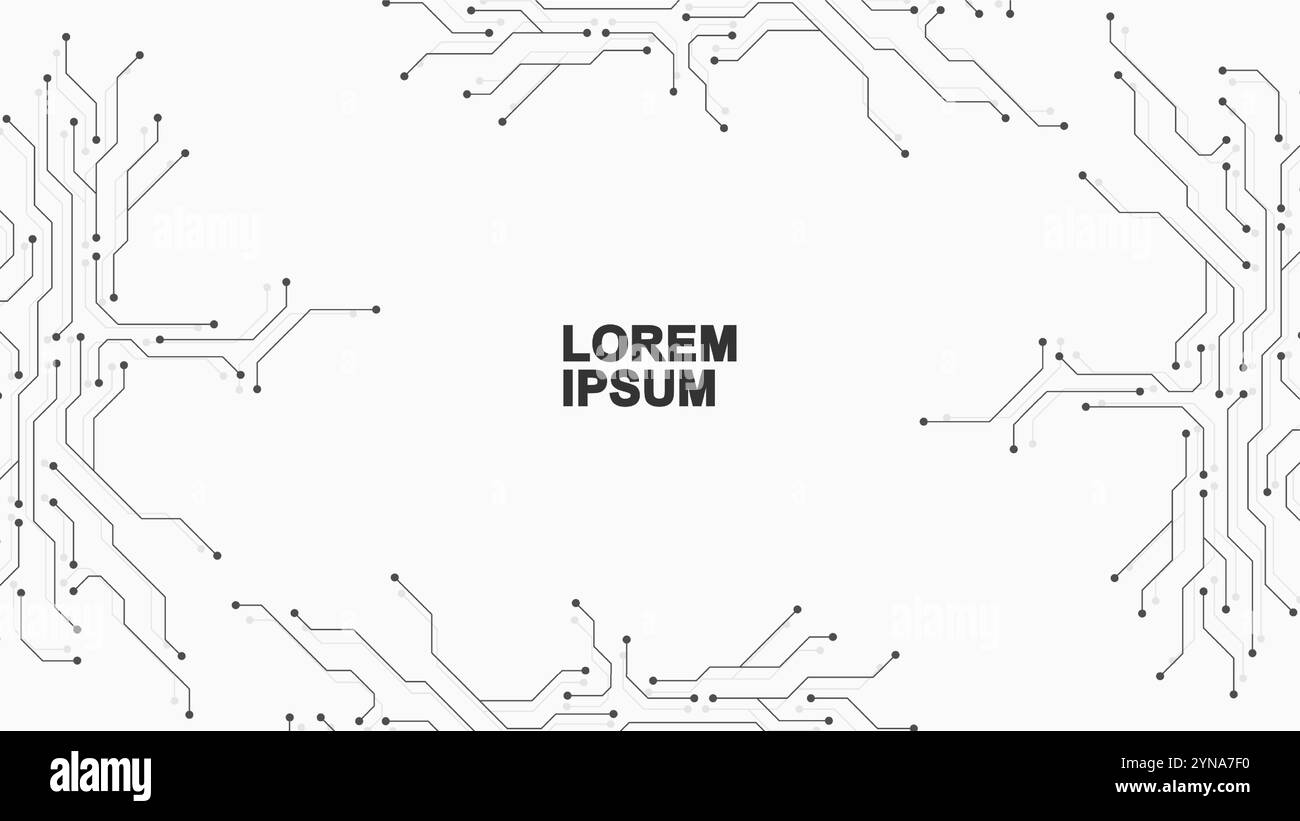 Circuit board digital abstract background. Motherboard technology texture design. AI ...