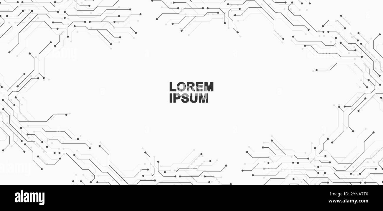 Circuit board digital abstract background. Motherboard technology texture design. AI ...