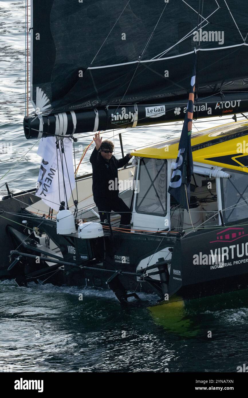 France, Vendee, Les Sables d'Olonne, start of the Vendee Globe ...