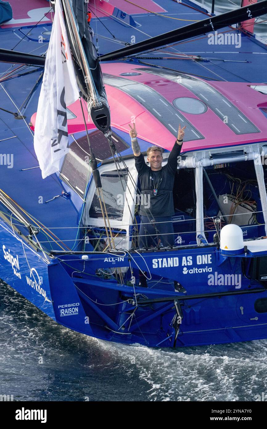 France, Vendee, Les Sables d'Olonne, start of the Vendee Globe ...