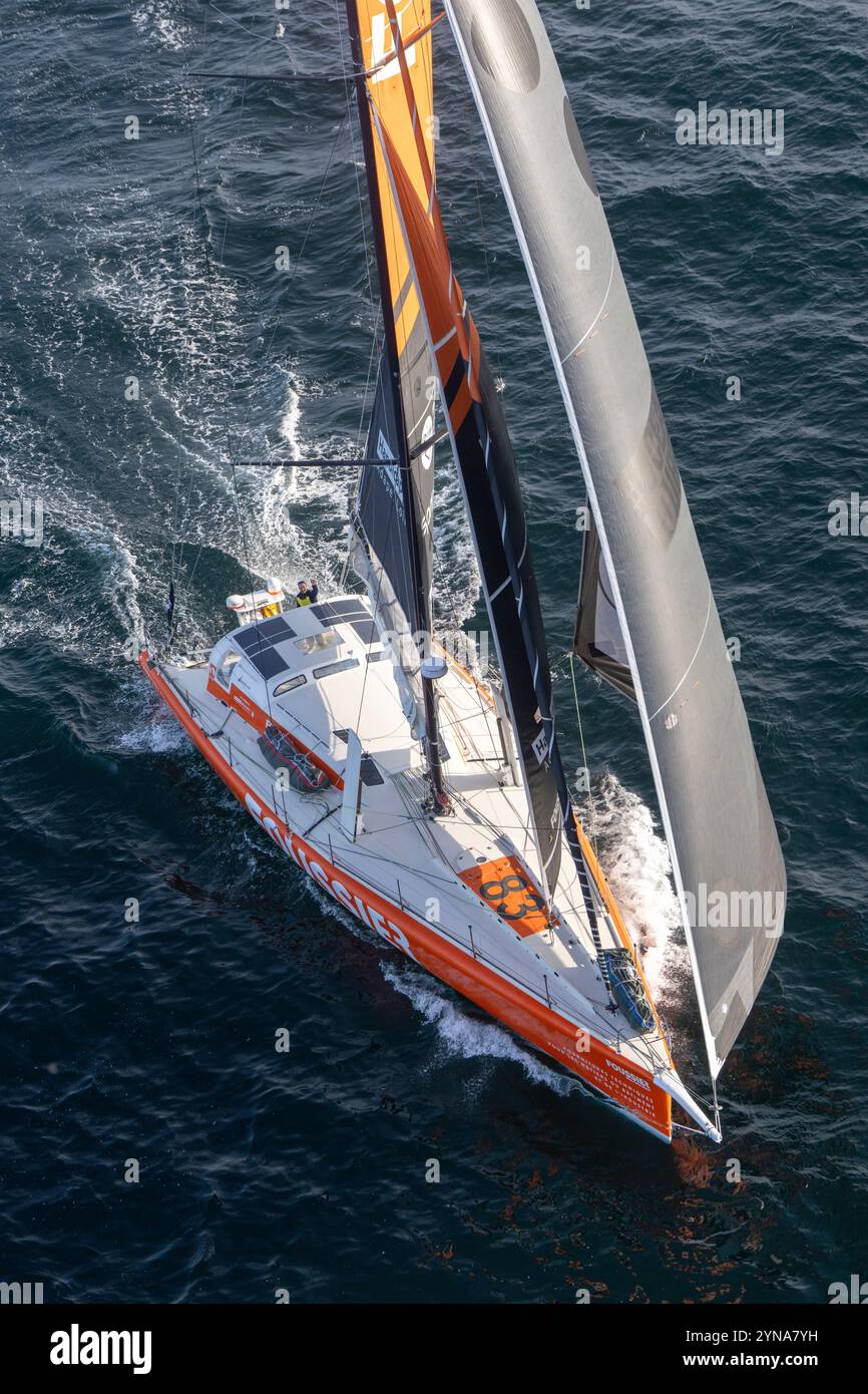 France, Vendee, Les Sables d'Olonne, start of the Vendee Globe ...