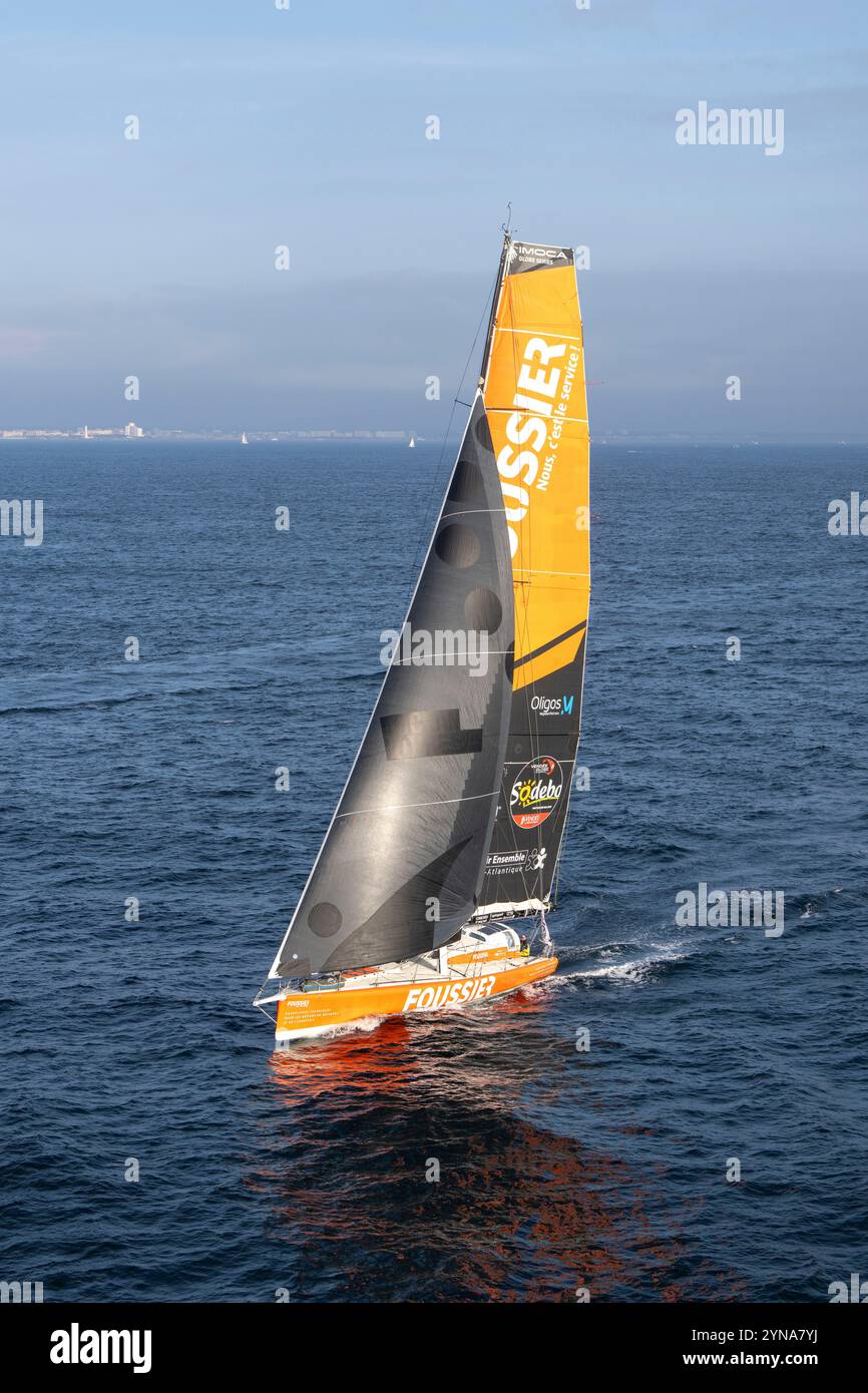 France, Vendee, Les Sables d'Olonne, start of the Vendee Globe ...