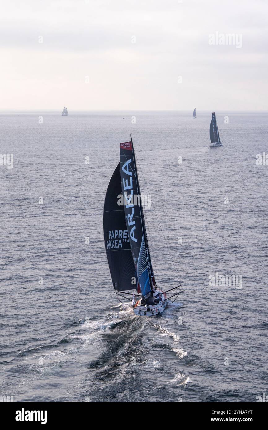 France, Vendee, Les Sables d'Olonne, start of the Vendee Globe ...