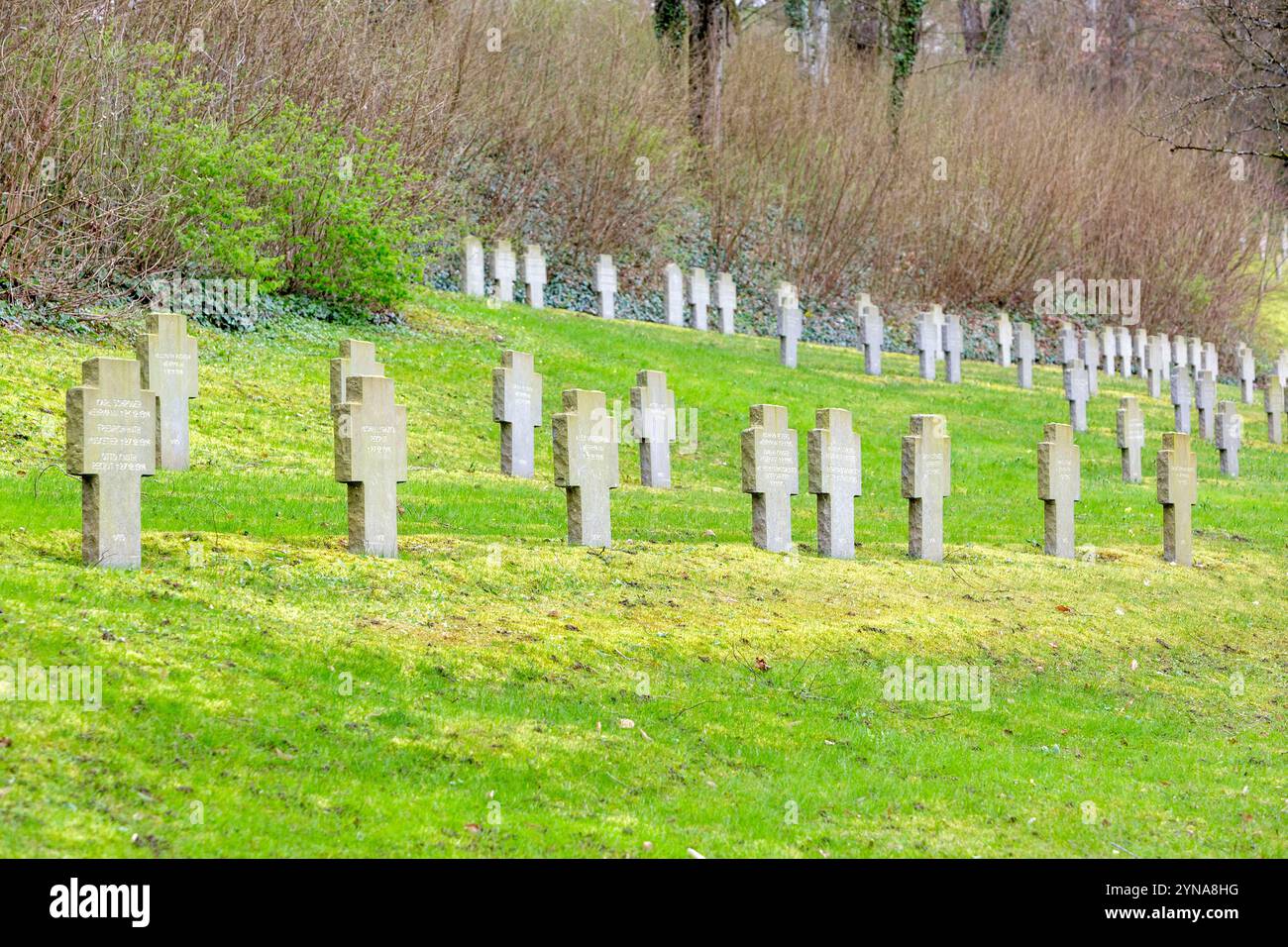 First world war german military cemetery hi-res stock photography and ...