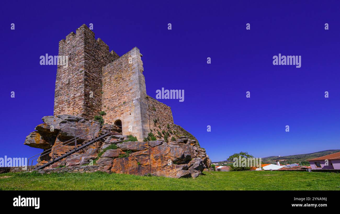 Medieval Castle of Mogadouro, 12th Century Romanesque Style, Mogadouro ...