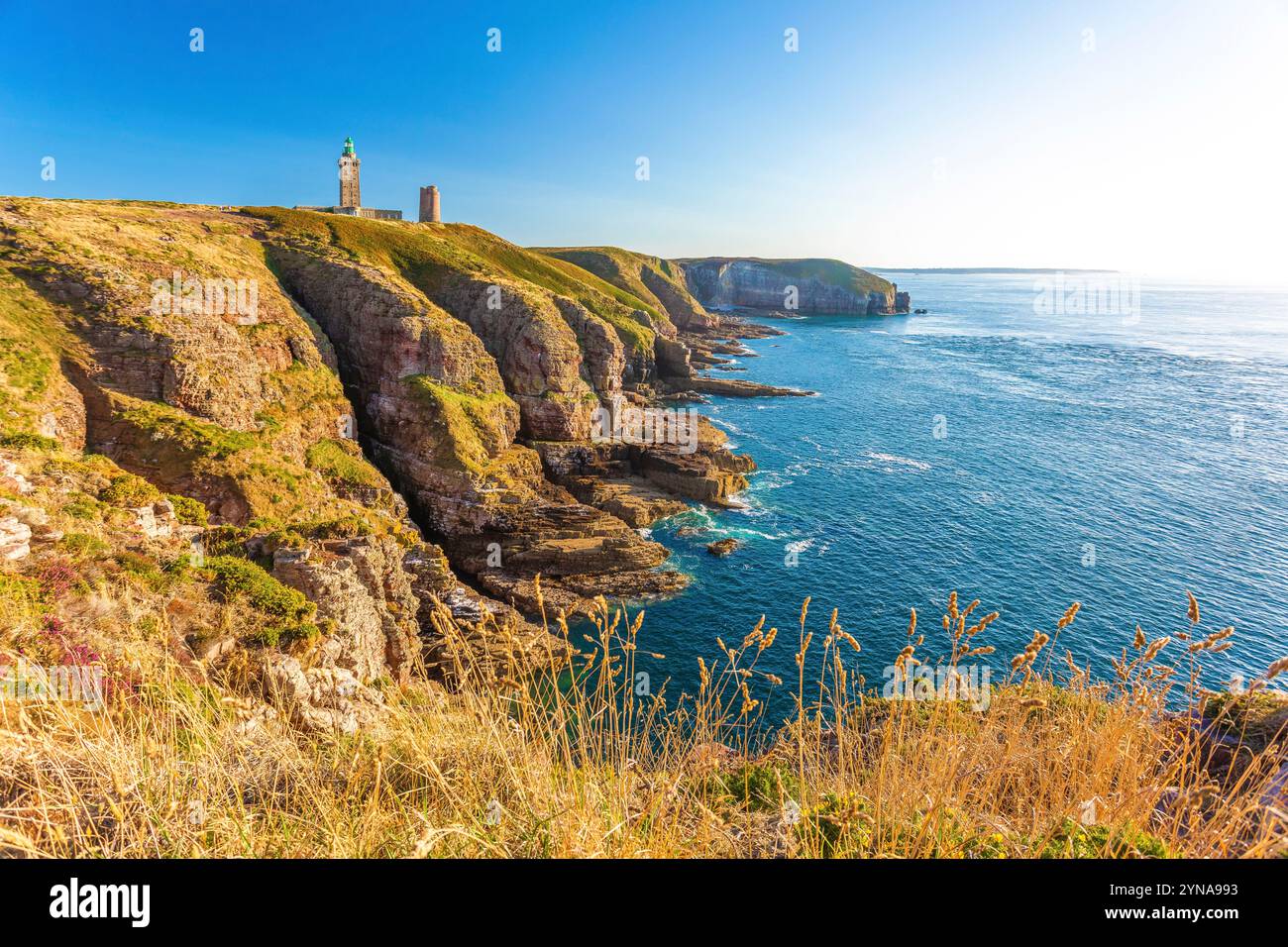 Gr34 long distance path brittany hi-res stock photography and images ...