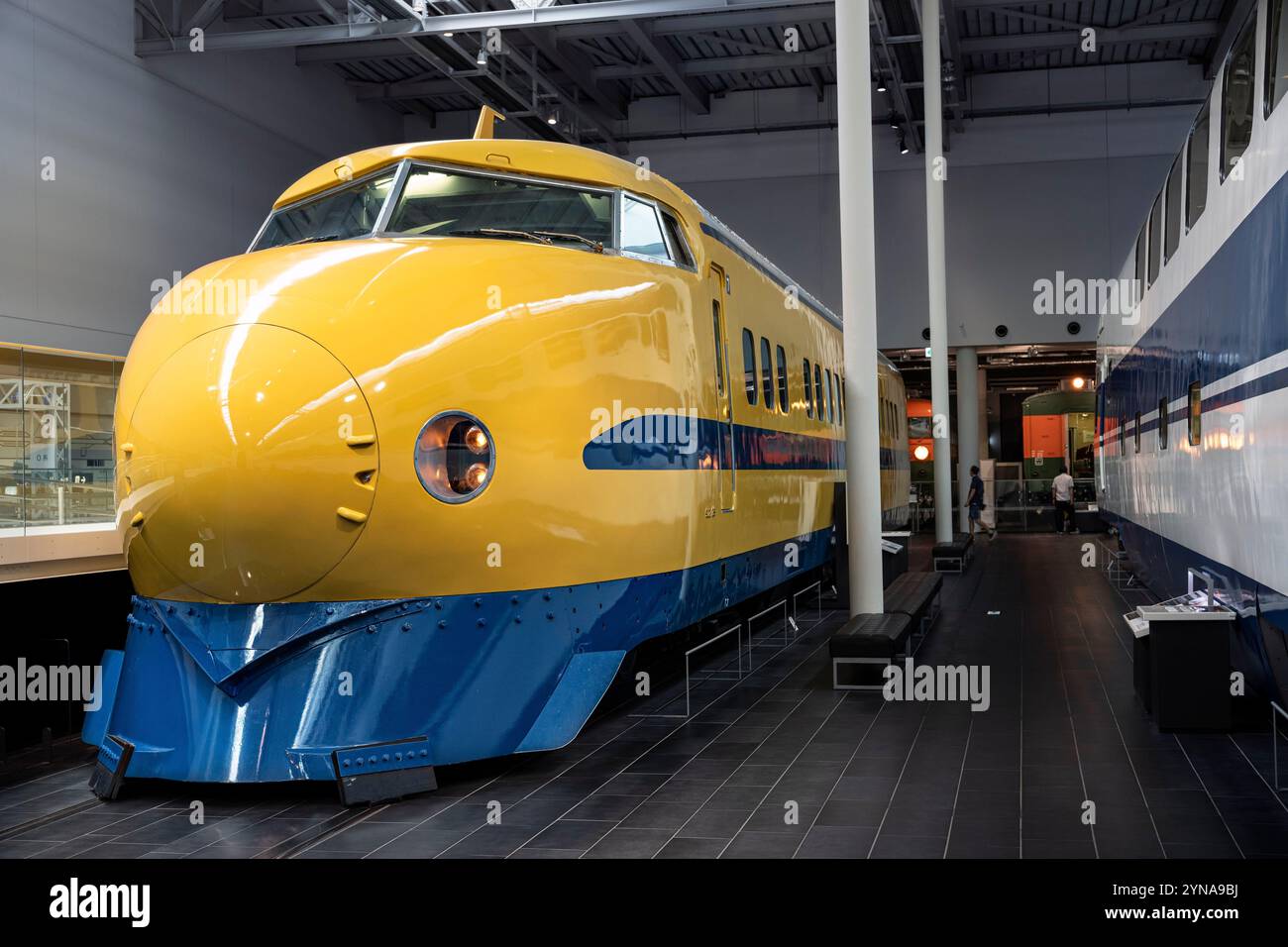 Japan, Honshu island, Chubu, Aichi, Nagoya, the SCMaglev railway museum and Railway Park, the ...