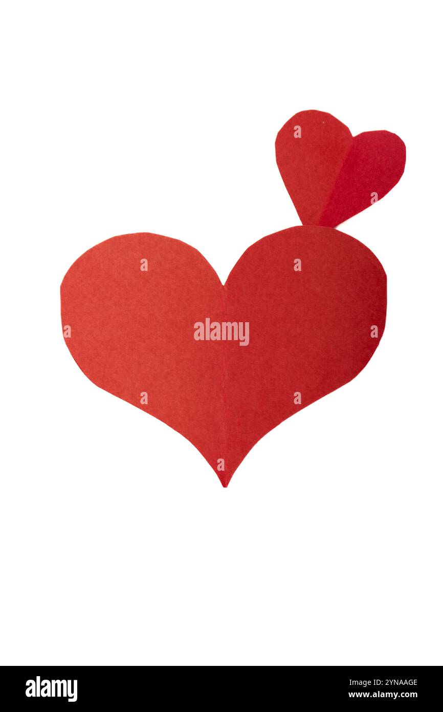 Wedding confetti isolated falling Cut Out Stock Images & Pictures - Alamy