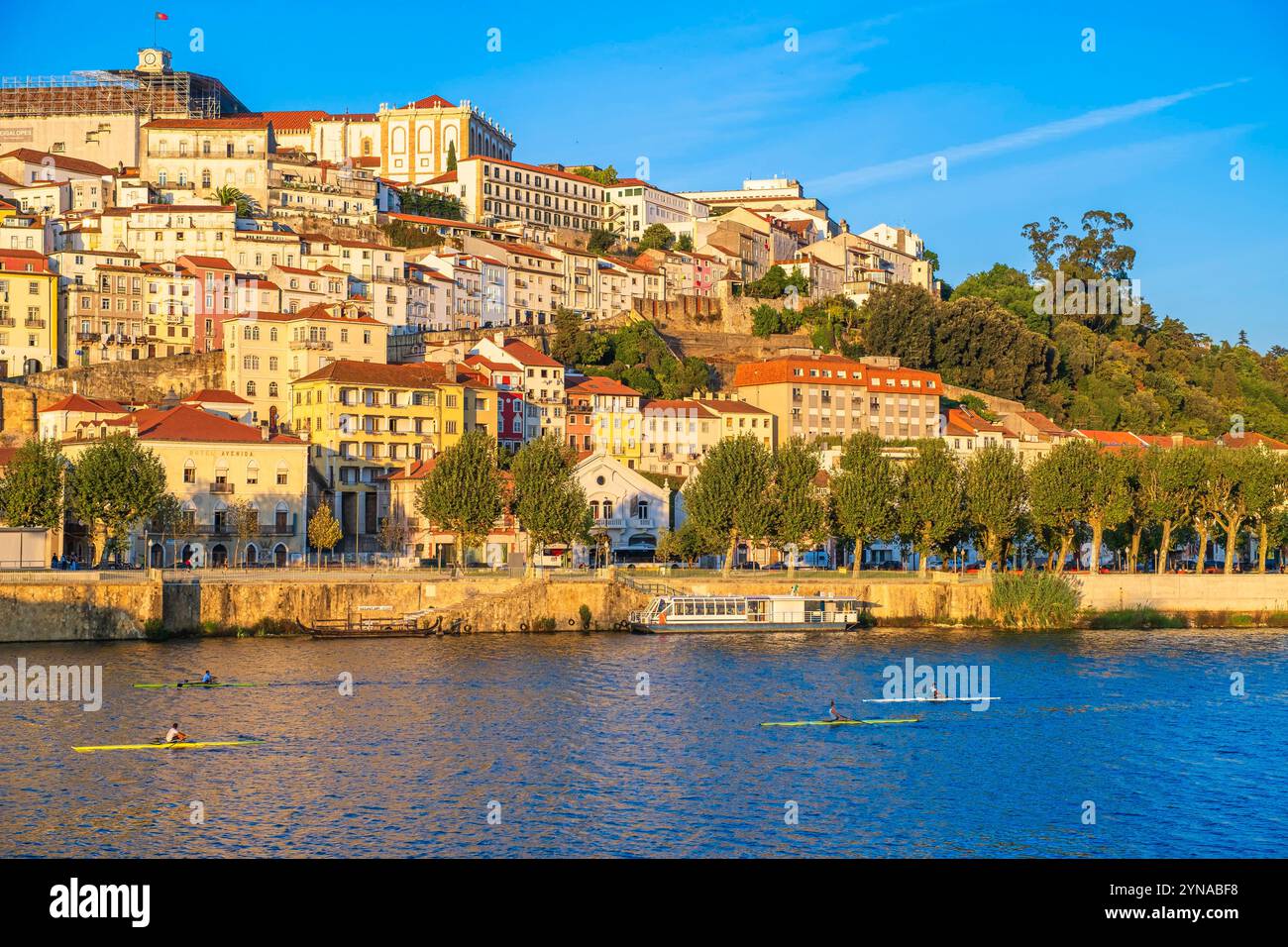 Portugal, Central Region, Coimbra, the old town on the Alcaçova hill ...
