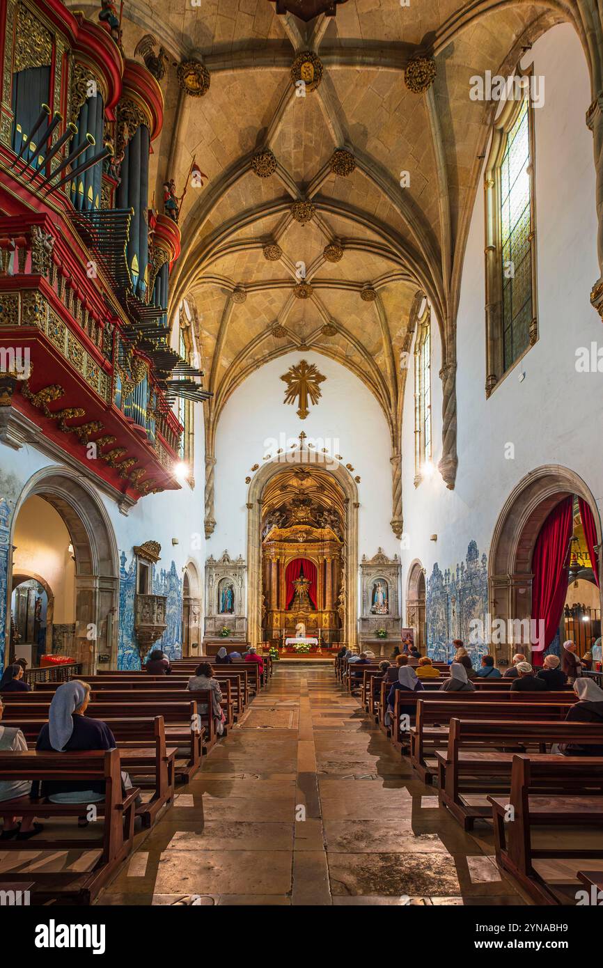Portugal, Central Region, Coimbra, church of the Holy Cross (or Santa ...