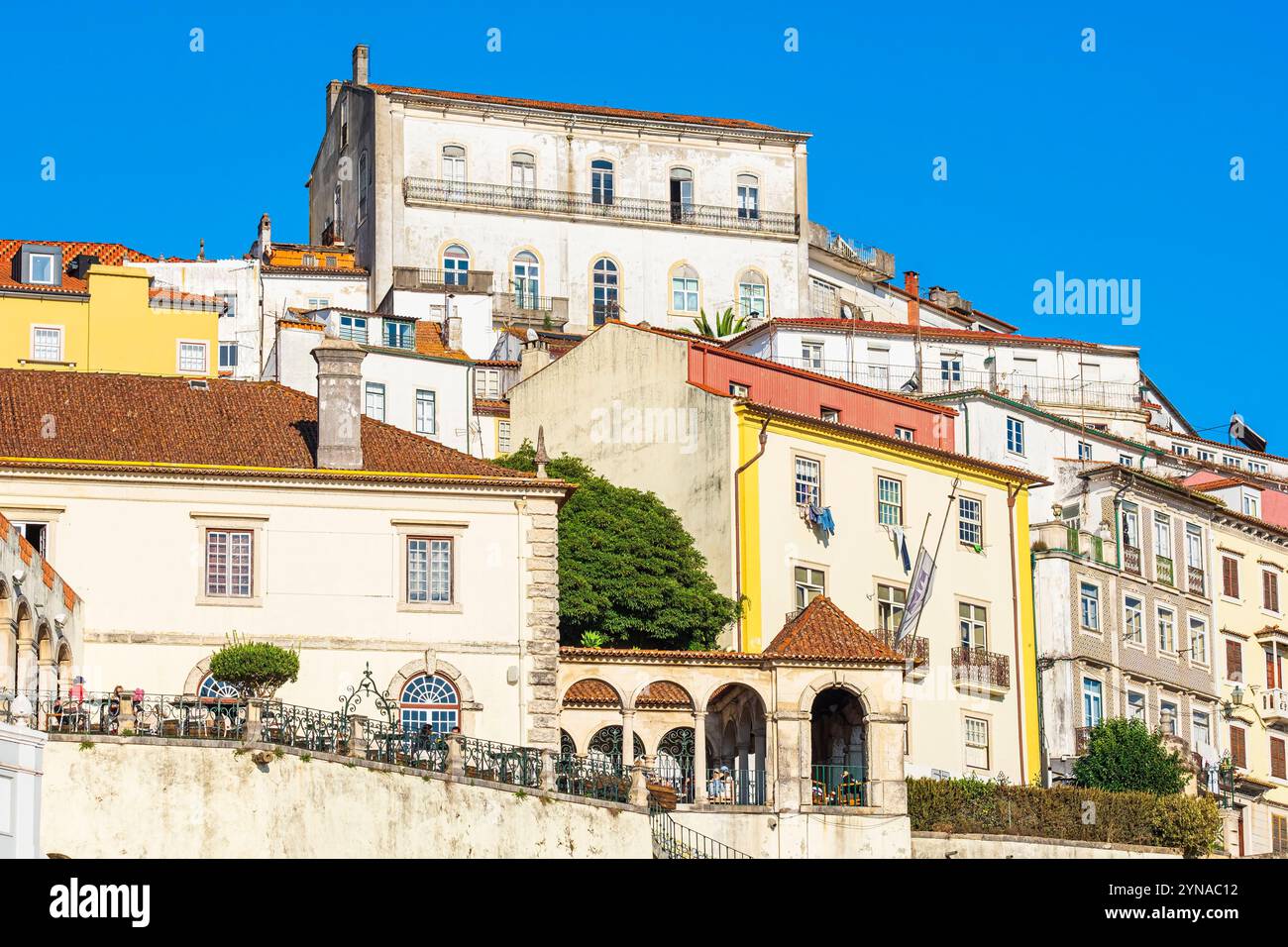 Portugal, Central Region, Coimbra, the old town on the Alcaçova hill ...