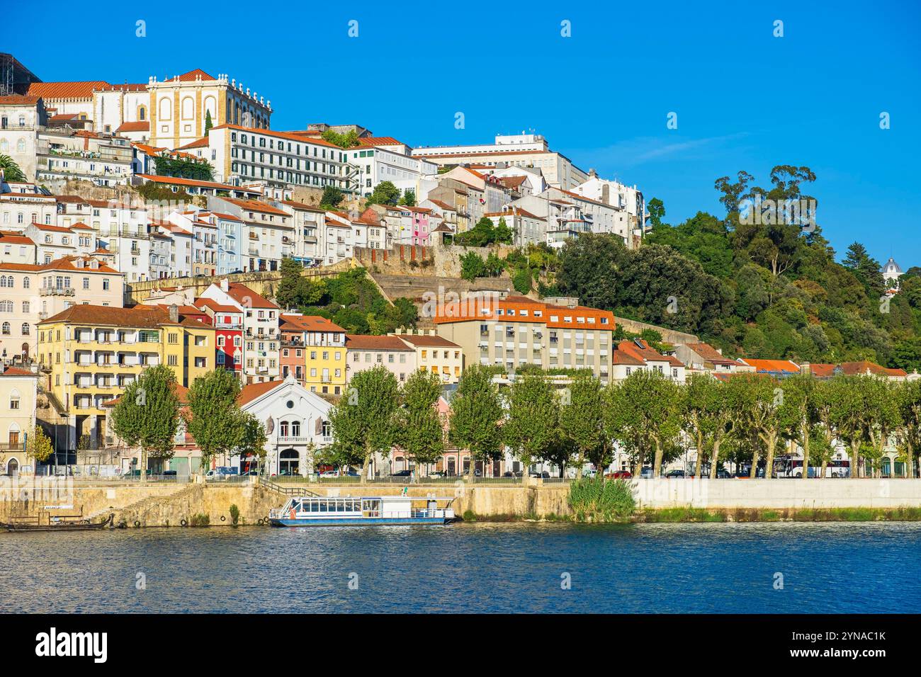 Portugal, Central Region, Coimbra, the old town on the Alcaçova hill ...