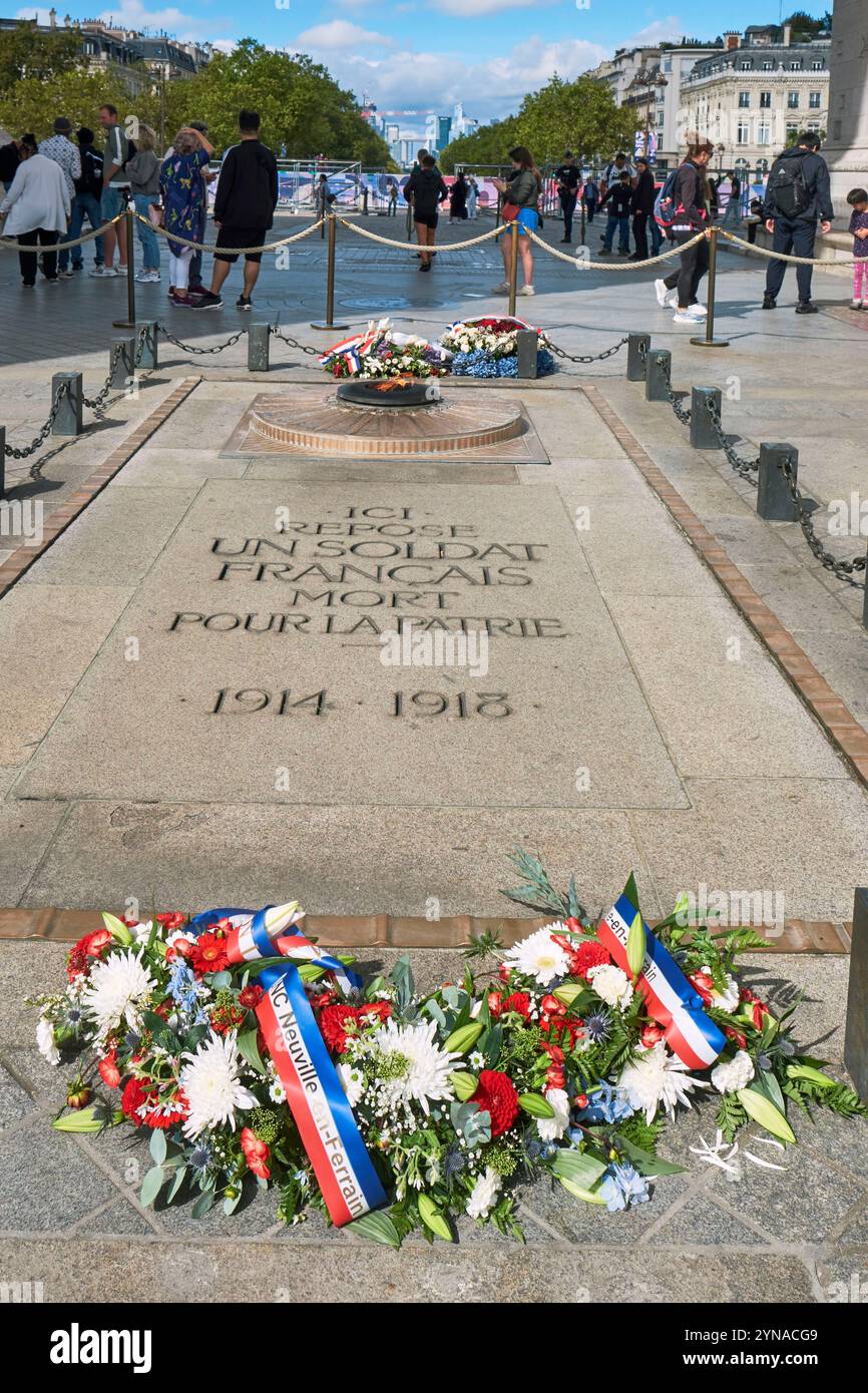 La tombe du soldat inconnu hi-res stock photography and images - Alamy