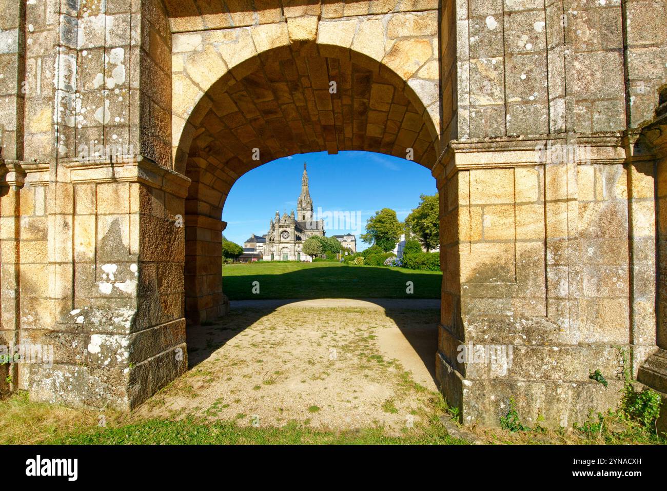 France, Morbihan, Sainte Anne d'Auray, Sanctuary of Sainte Anne d'Auray ...
