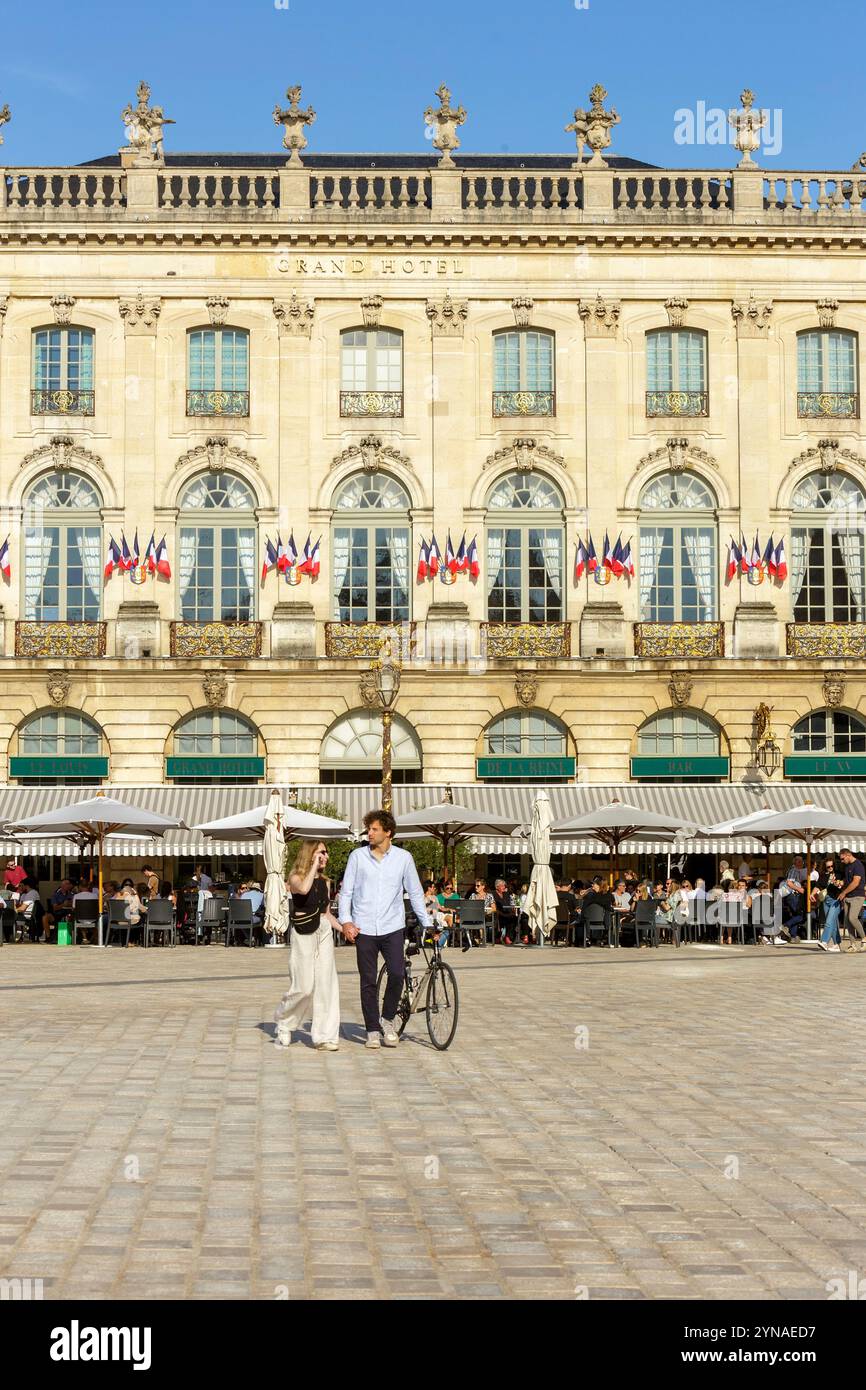 France, Meurthe et Moselle, Nancy, Stanislas square (former royal ...