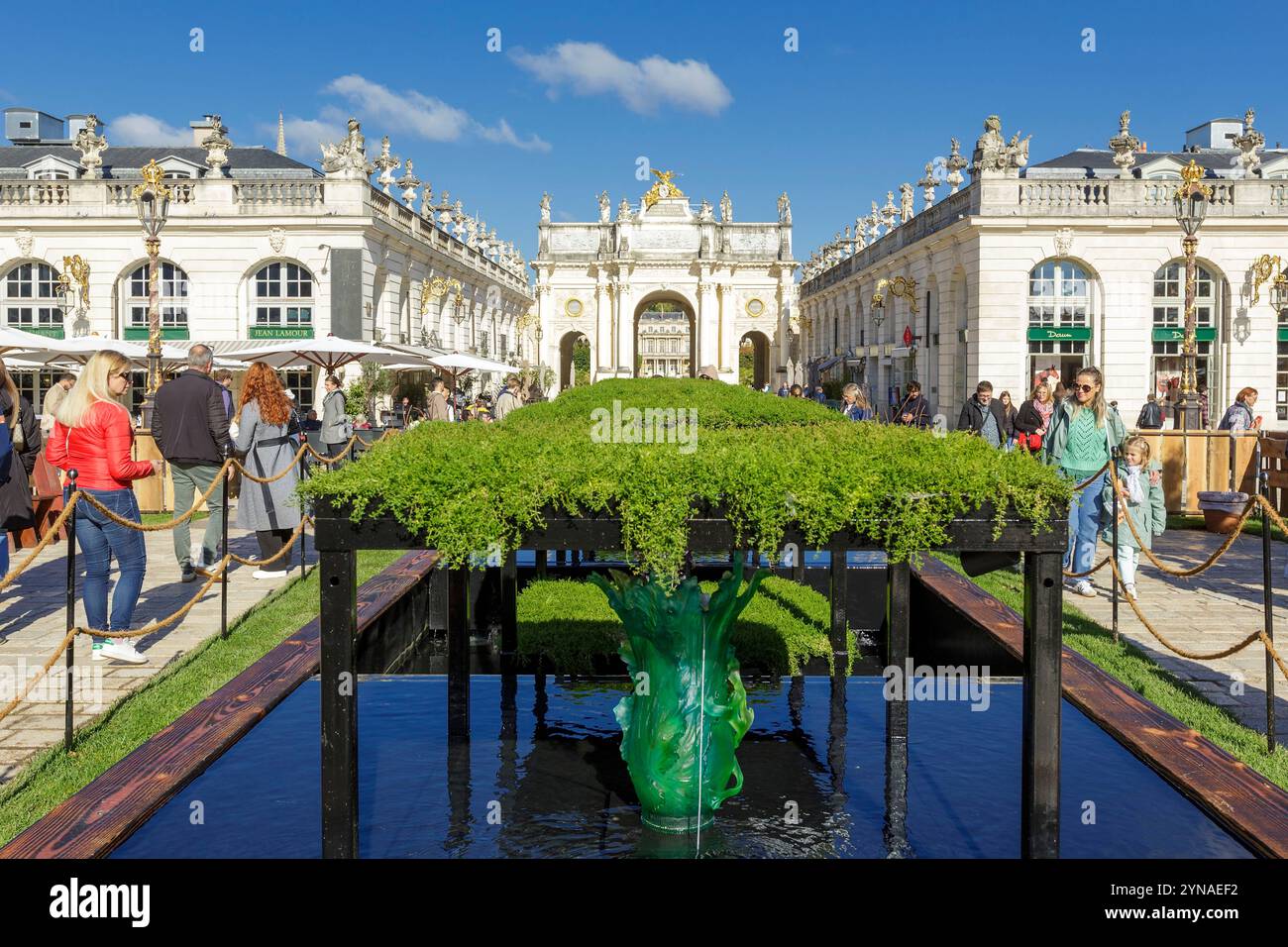 France, Meurthe et Moselle, Nancy, Stanislas square (former royal ...