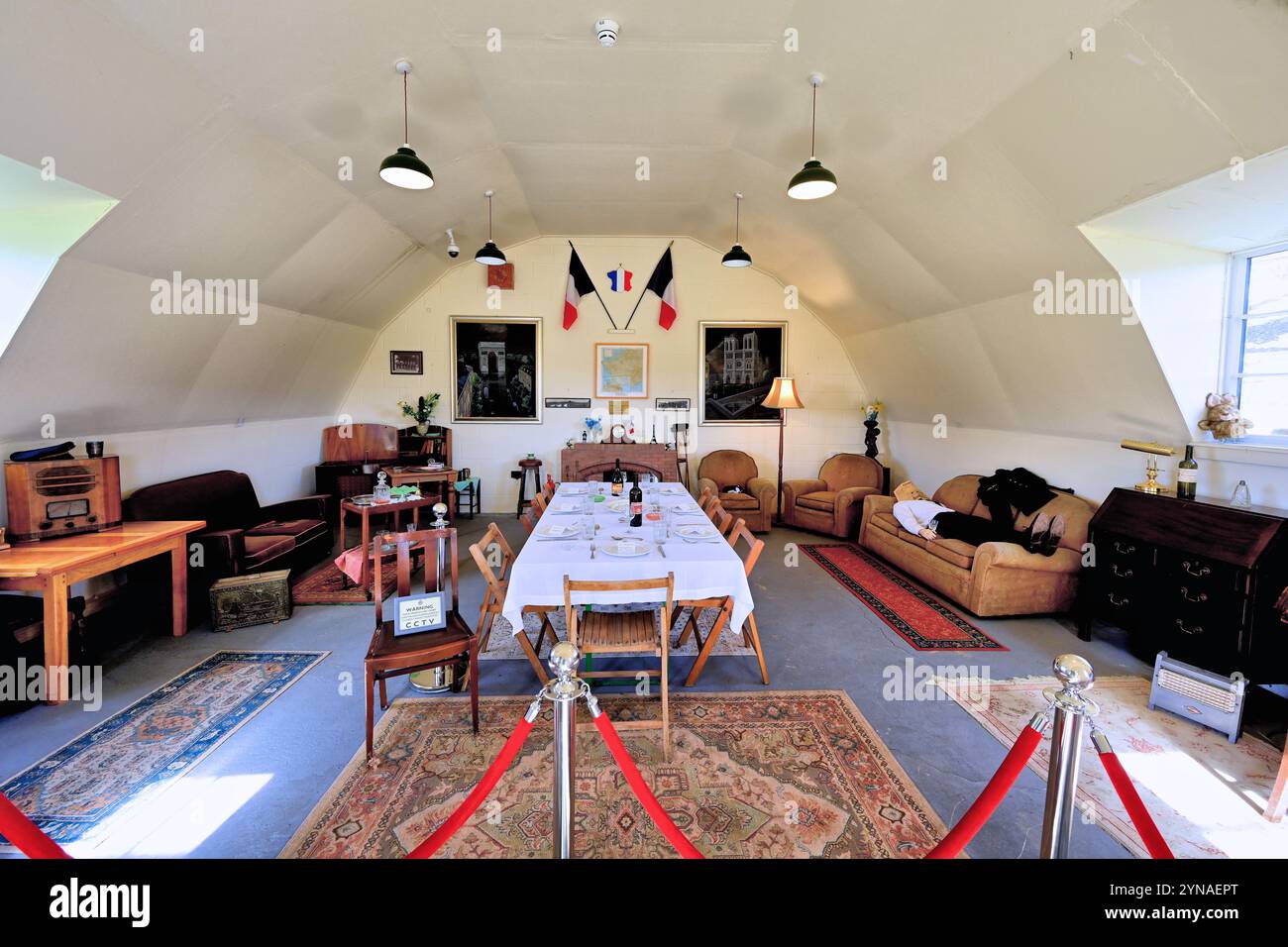 Yorkshire Air Museum the French Air Force serving officers mess here ...